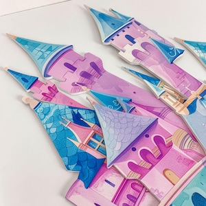 Fairytale Princess Castle Decorations for Magical Birthday Theme Party ...