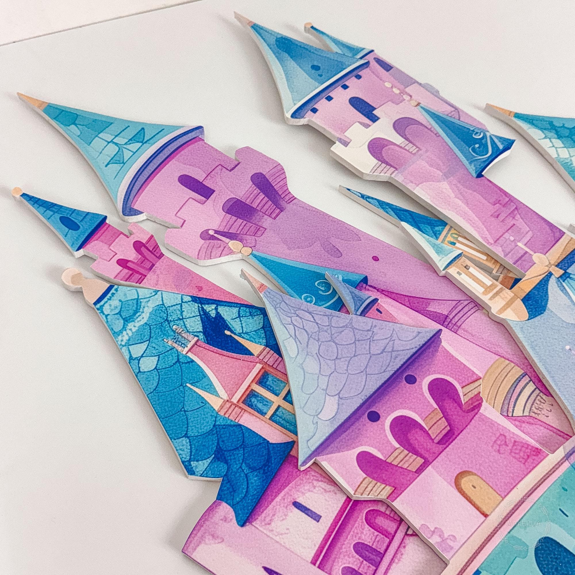 Fairytale Princess Castle Decorations for Magical Birthday Theme Party ...