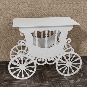 Carriage Table Candy Cart Wedding Cake Stand Sweet Product Display ...