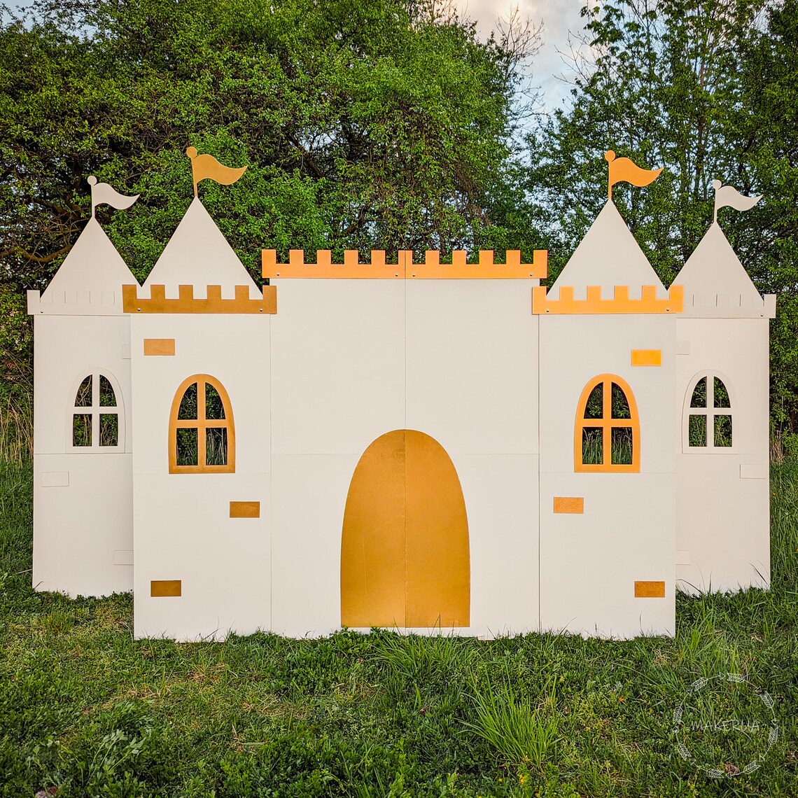 Princess Castle Backdrop 7.5ft Birthday Party Baby Shower Girl Boy Huge ...