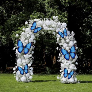 Blue Morpho Butterfly for Arch Backdrop Birthday Wedding Event Party ...