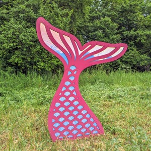 Mermaid Tail Decorations Under the Sea Party Decor Birthday Cute Themed ...