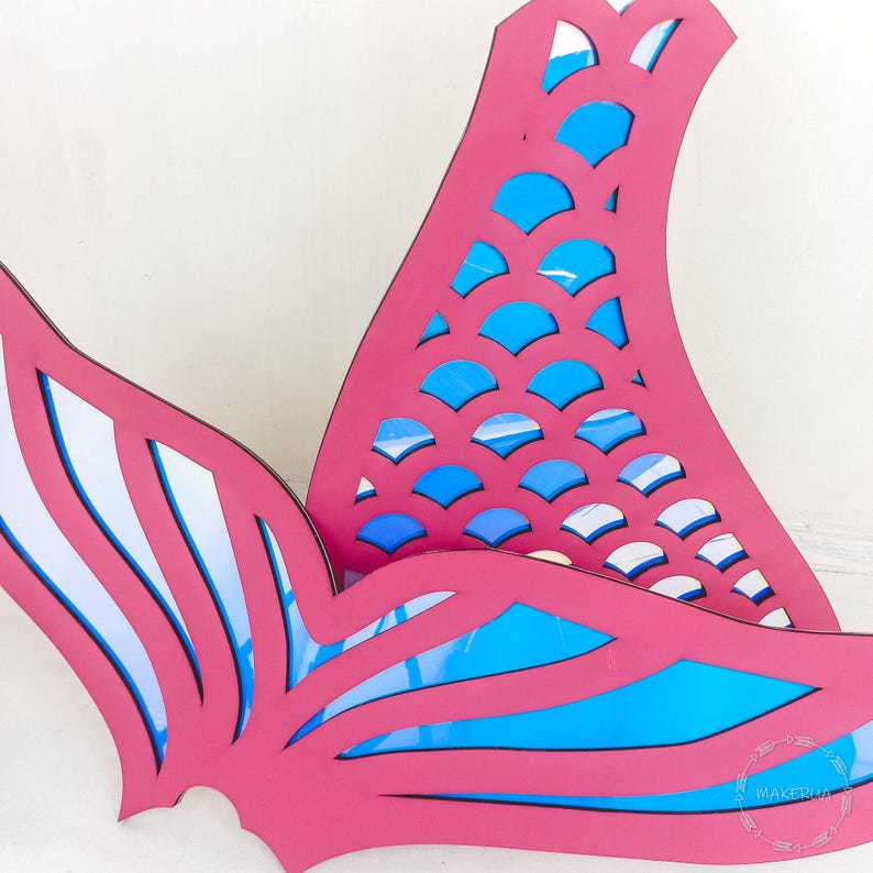 Mermaid Tail Decorations Under the Sea Party Decor Birthday Cute Themed ...