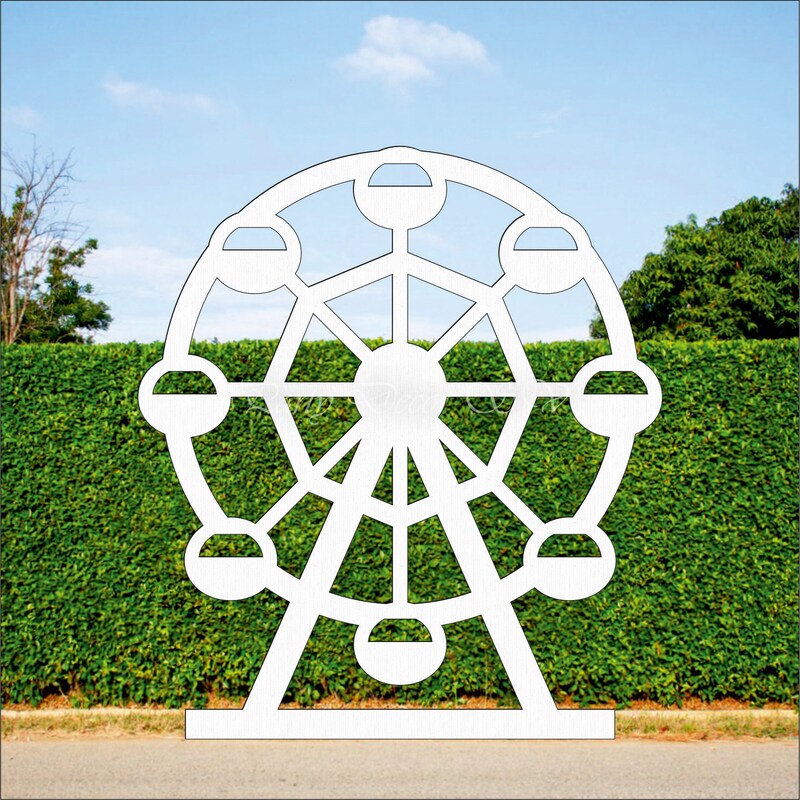 Ferris Wheel Print - Etsy