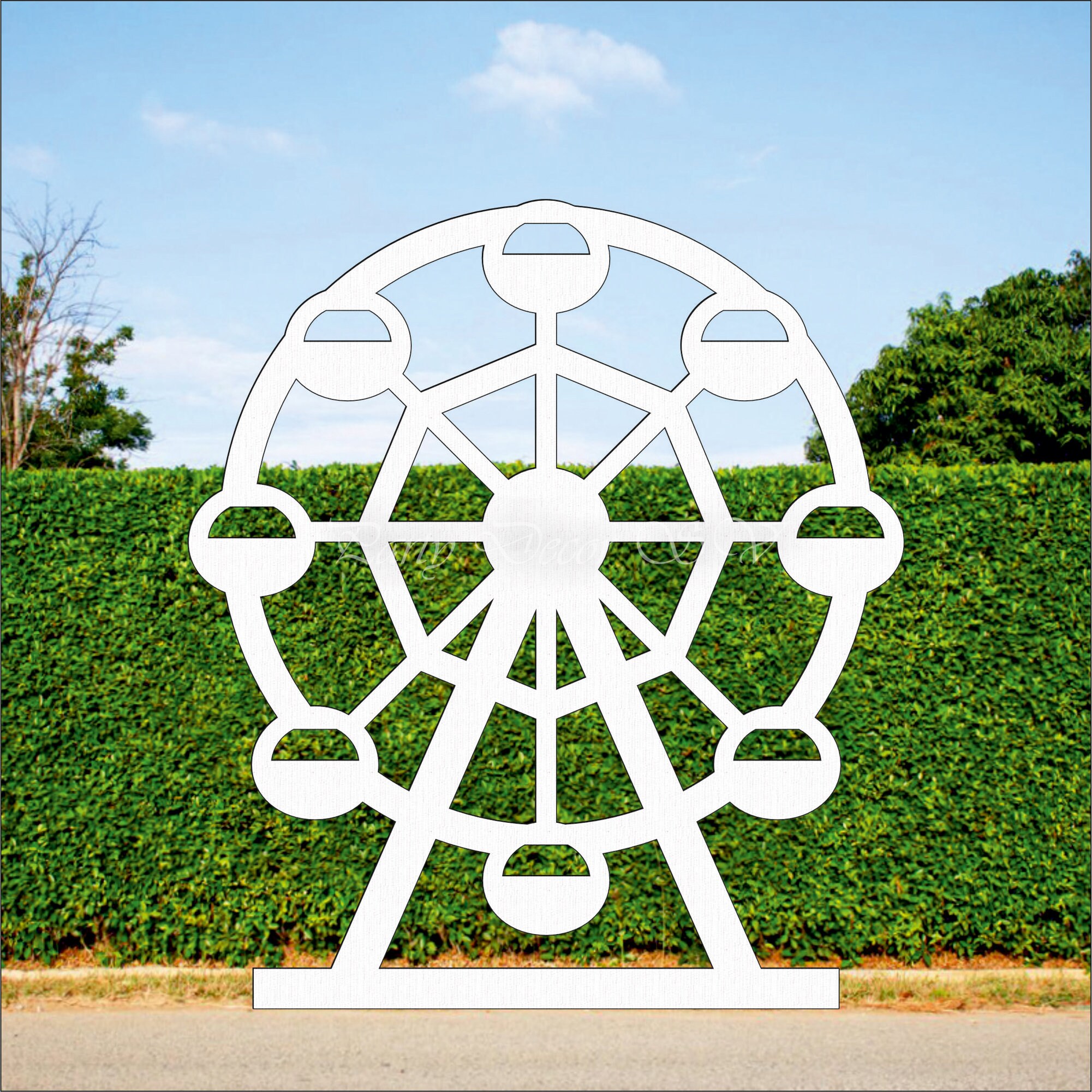 Ferris Wheel Decorations Event Party Prop Birthday Wedding Festival ...