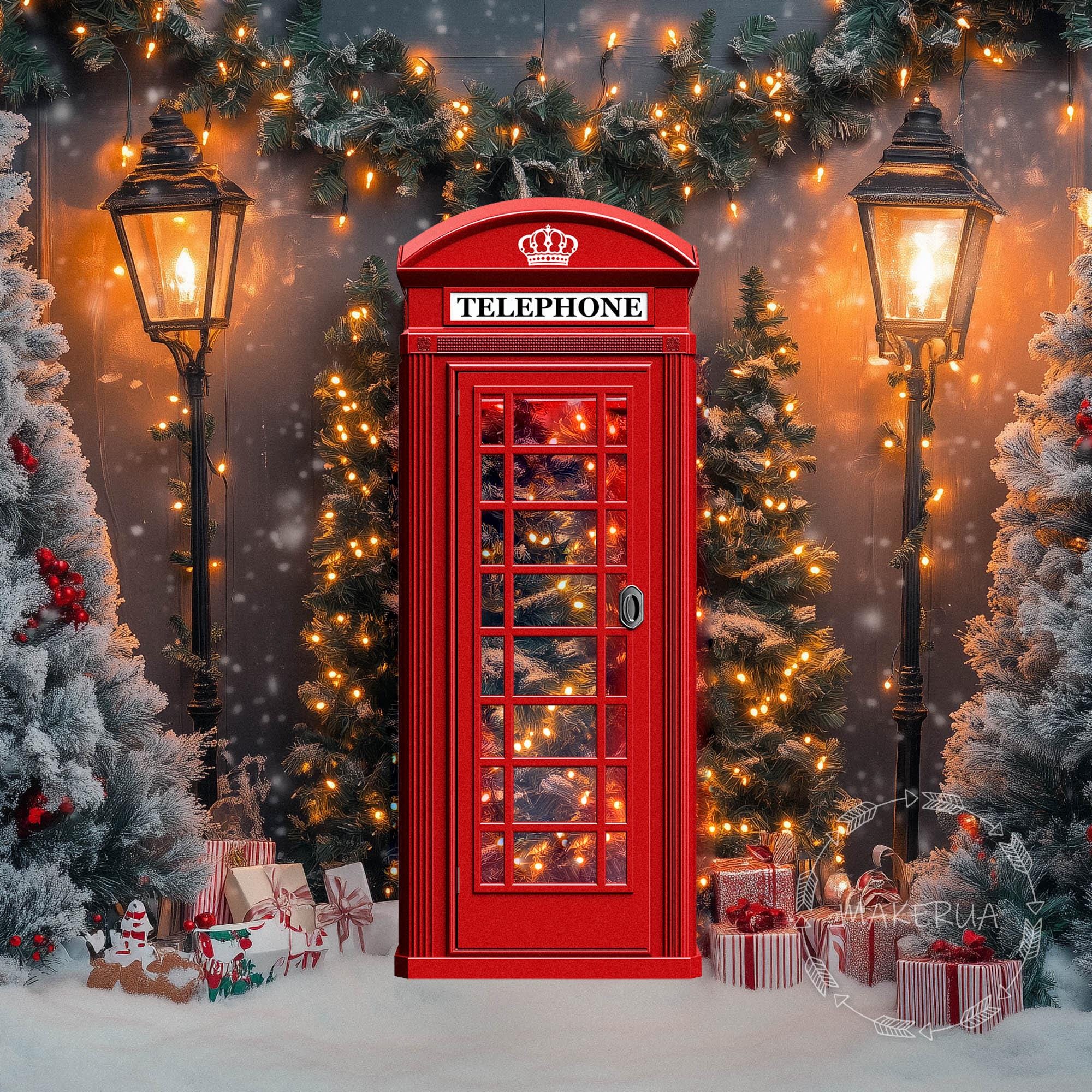Telephone Booth Life Size London Theme Party Nspraton: Red Phone Booth ...