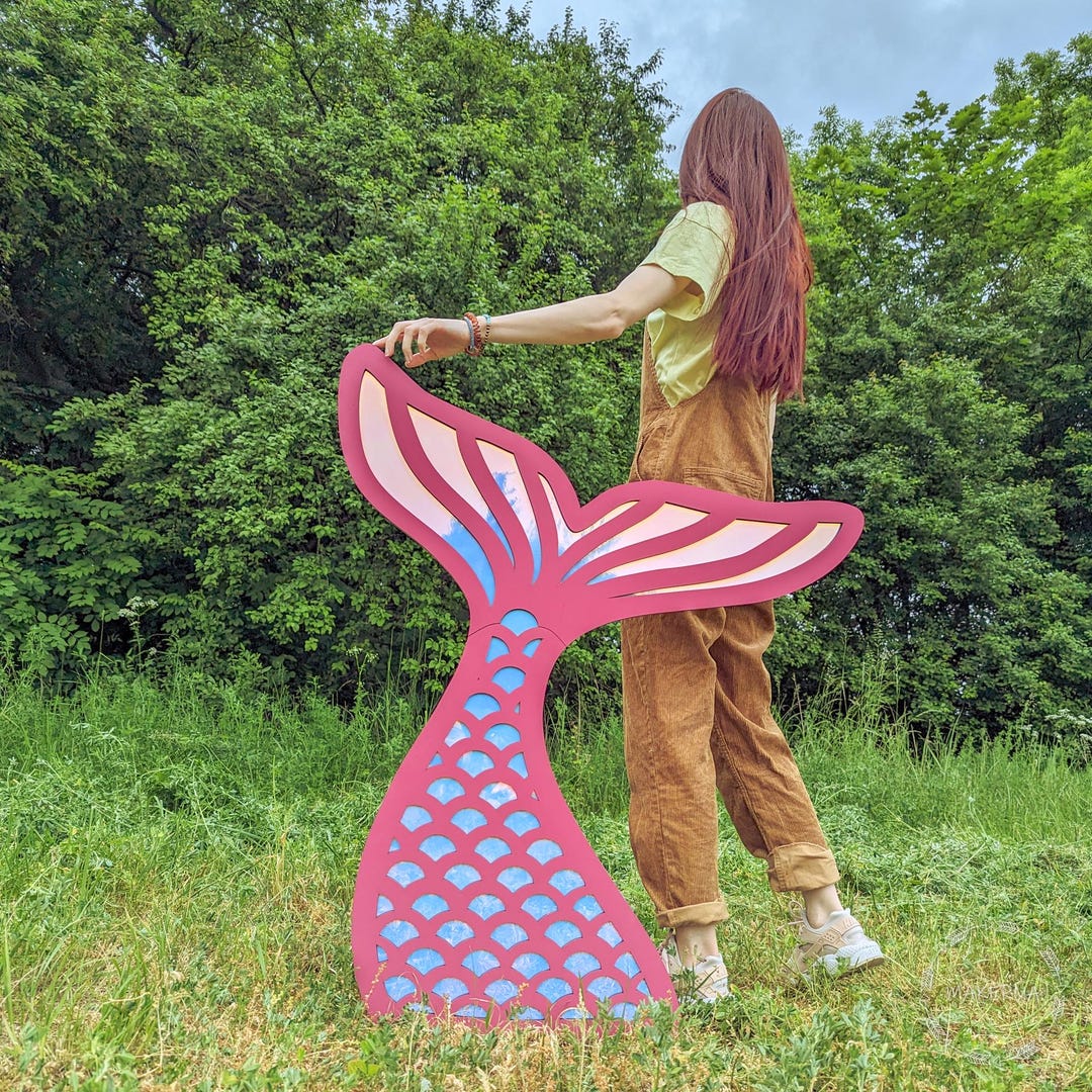 Mermaid Tail Decorations Under the Sea Party Decor Birthday Cute Themed ...