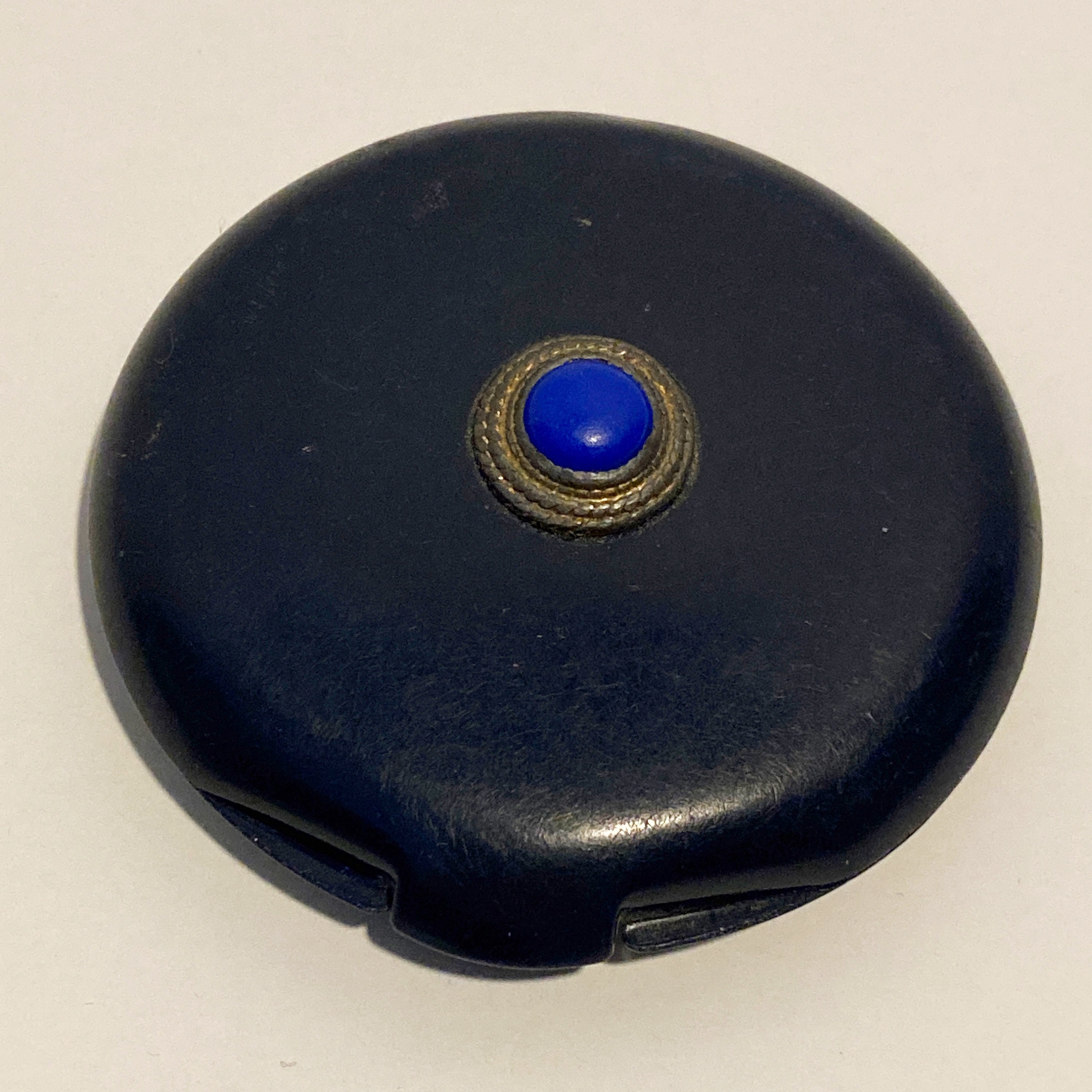 Vintage Face Powder Compact Vintage Cosmetics Vintage Vanity Item Navy ...