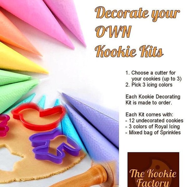 Diy Cookie Kit - Etsy