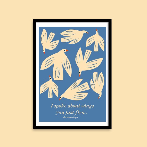 Bird Poster - Etsy