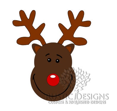 Reindeer SVG - Etsy