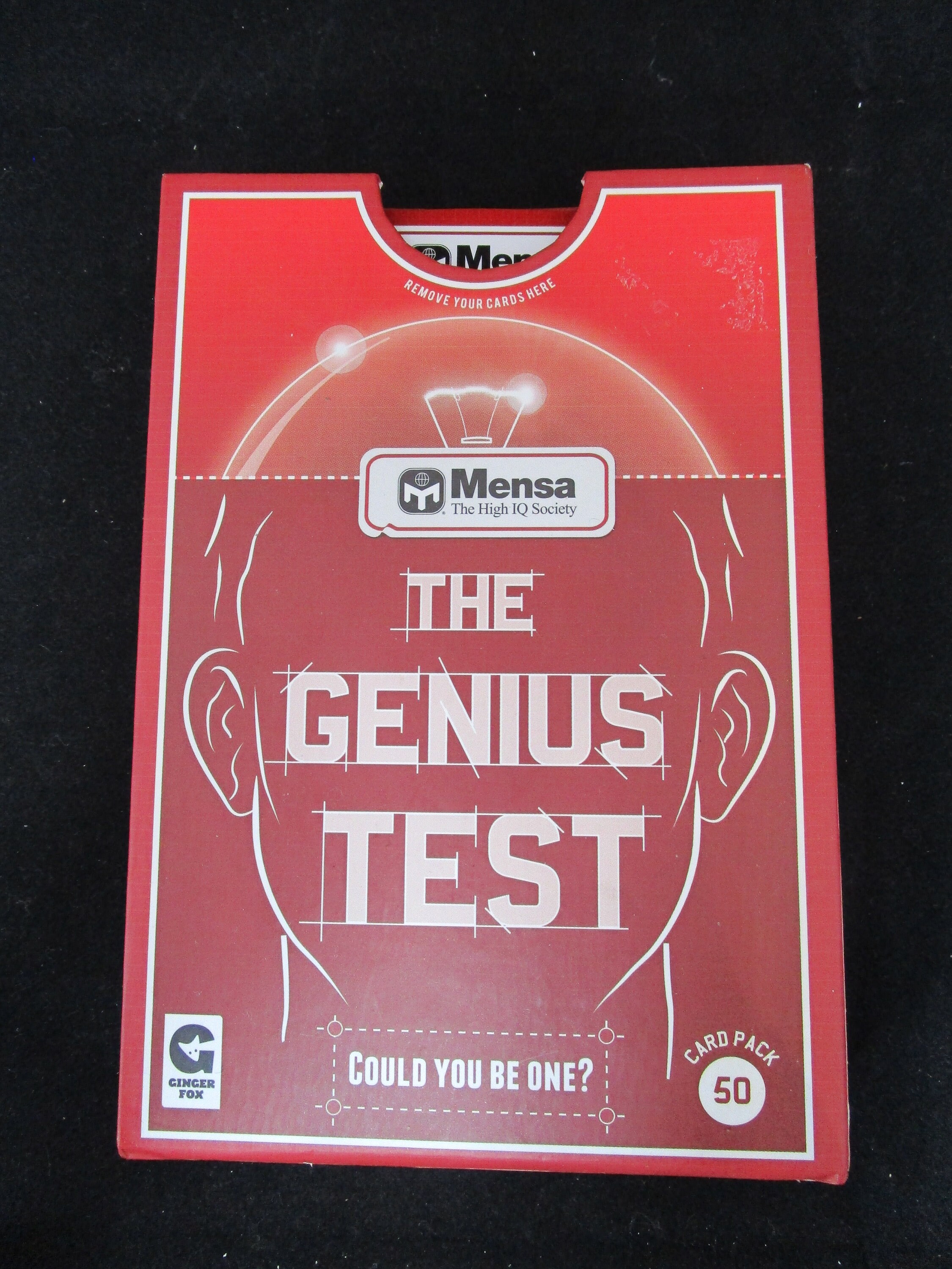 The Genius Test MENSA Test Cards - Etsy UK