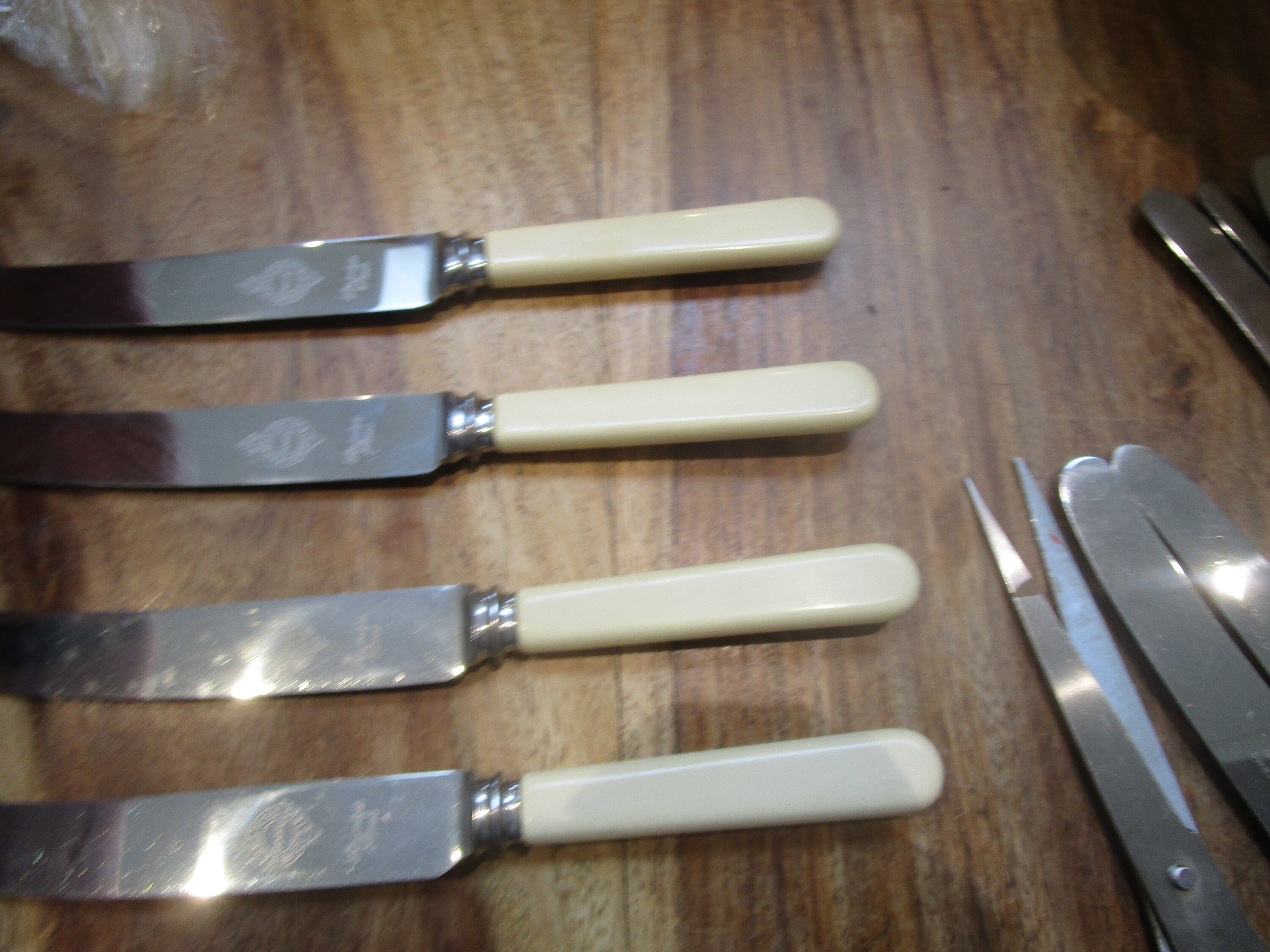 Vintage Dinner Knives 1950's - Etsy