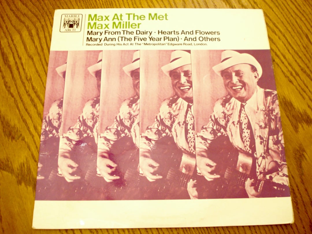 Vinyl Record Max at the Met Max Miller - Etsy