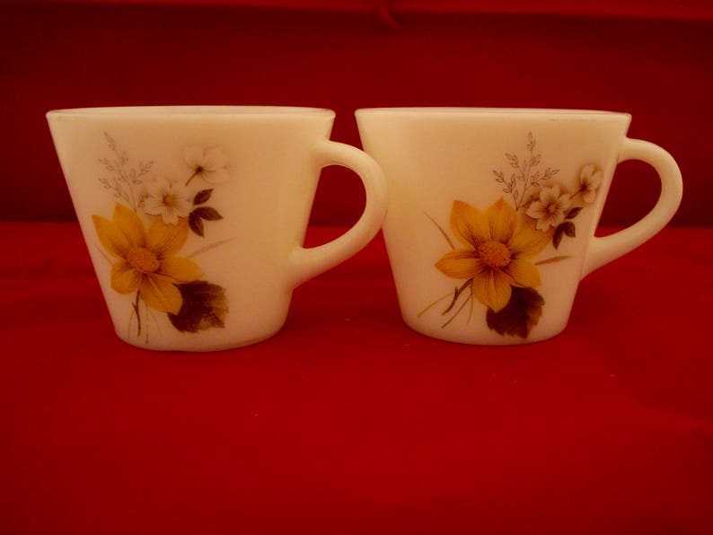 Two Pyrex Tea Cups - Etsy UK