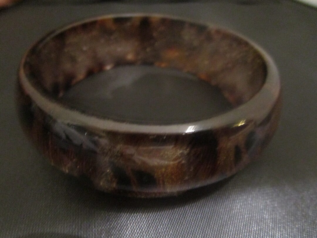Sparkley Animal Print Bangle - Etsy