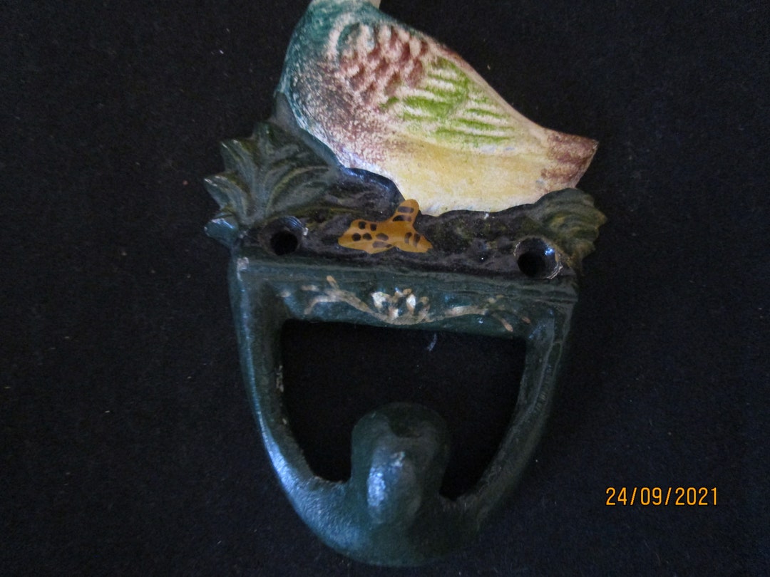 Mallard Duck Cast Iron Coat Hook - Etsy