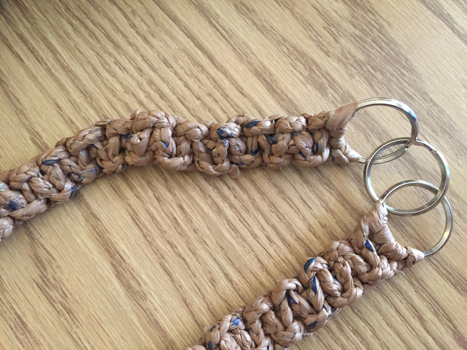 Handmade Plastic Rope Macrame Lanyard Made From All Recycled - Etsy