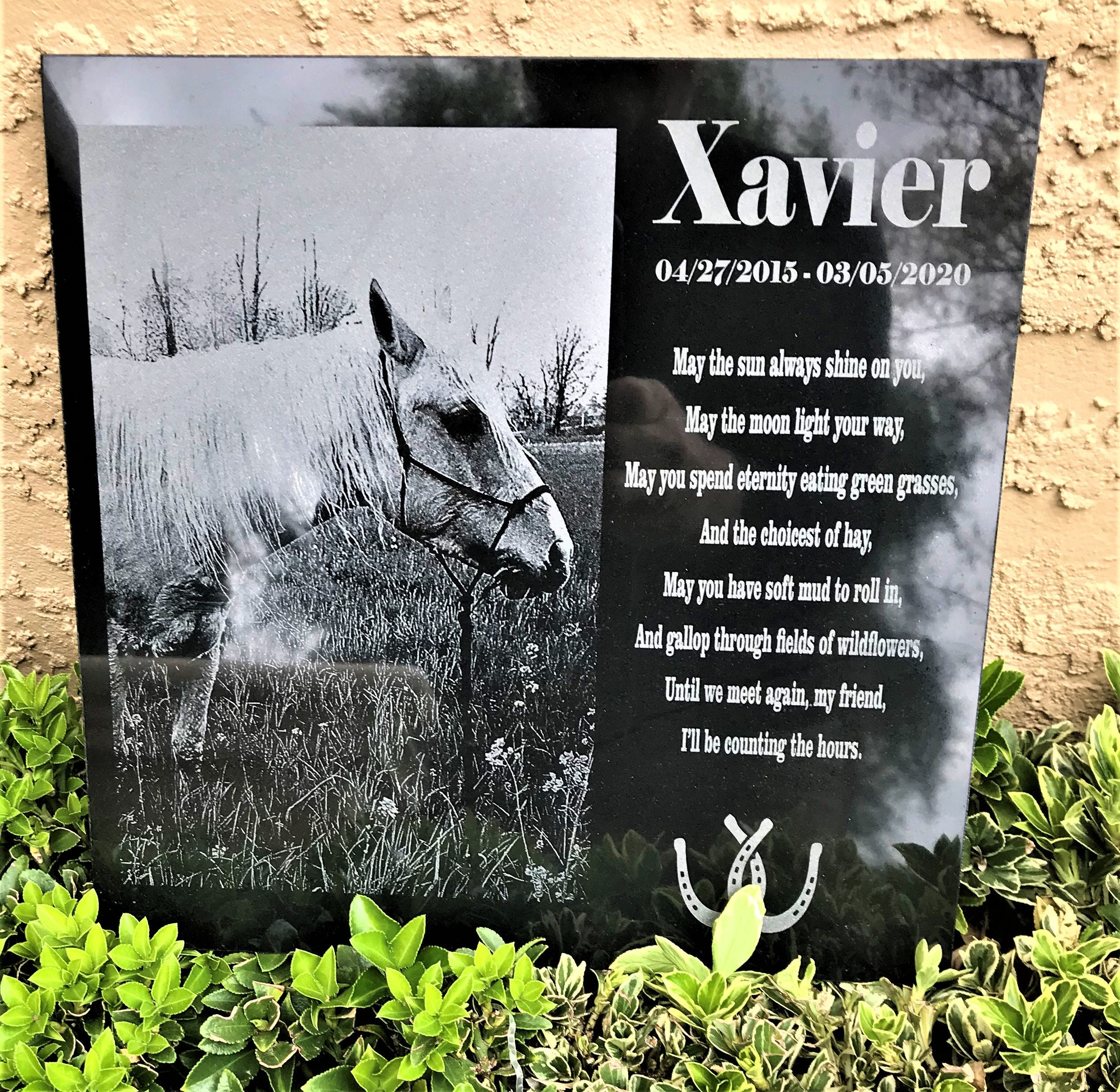 Equestrian Horse Barn Marker Plaques Horse Memorial Custom - Etsy