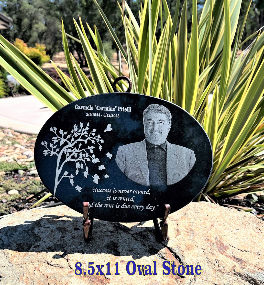 Custom Designed and Engraved Garden Memorial, Garden Memorial Plaque ...