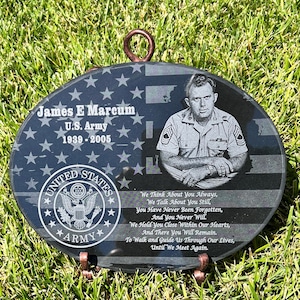 Custom Design Veteran Stone Memorial, Military Soldier Memorial ...
