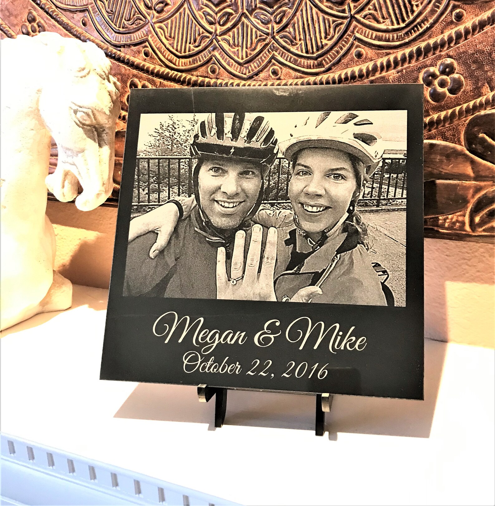 Custom Engraved Granite/marble Wedding Anniversary Gift - Etsy