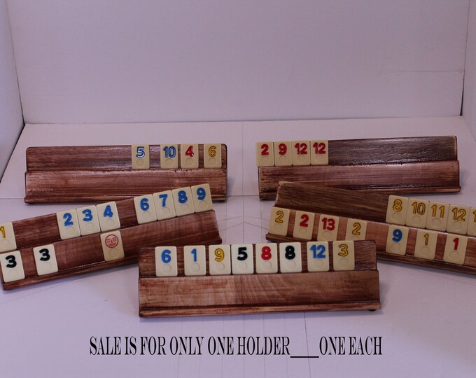 Rummikub Tile Holder Dark - Etsy