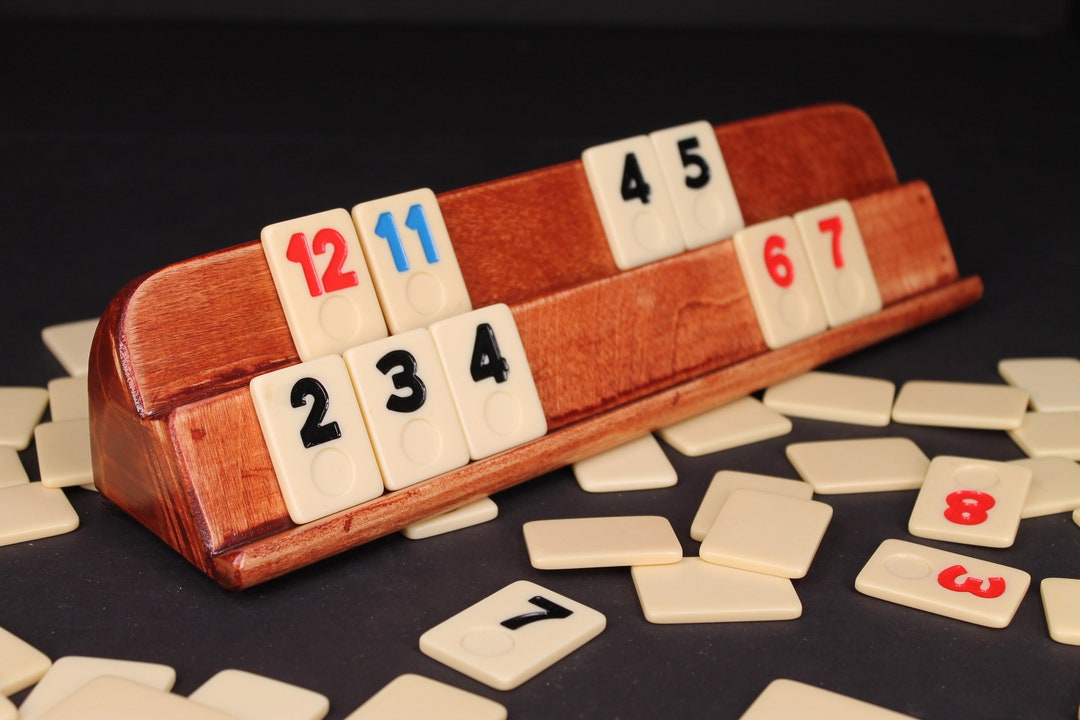 Rummikub Tile Holder Dark - Etsy
