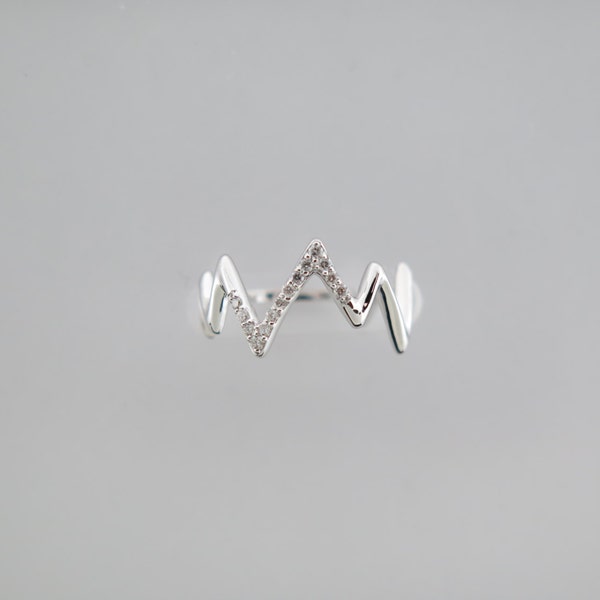 Zig Zag Ring - Etsy
