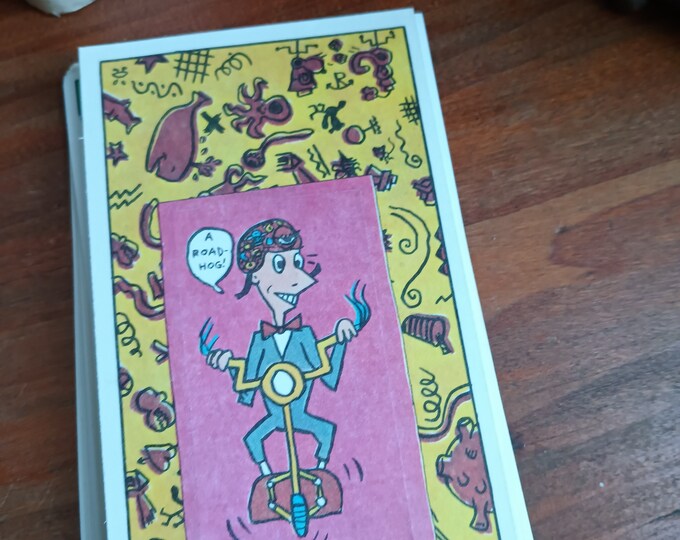 Pee Wee Herman Temporary Tattoos With Cards in Between - Etsy