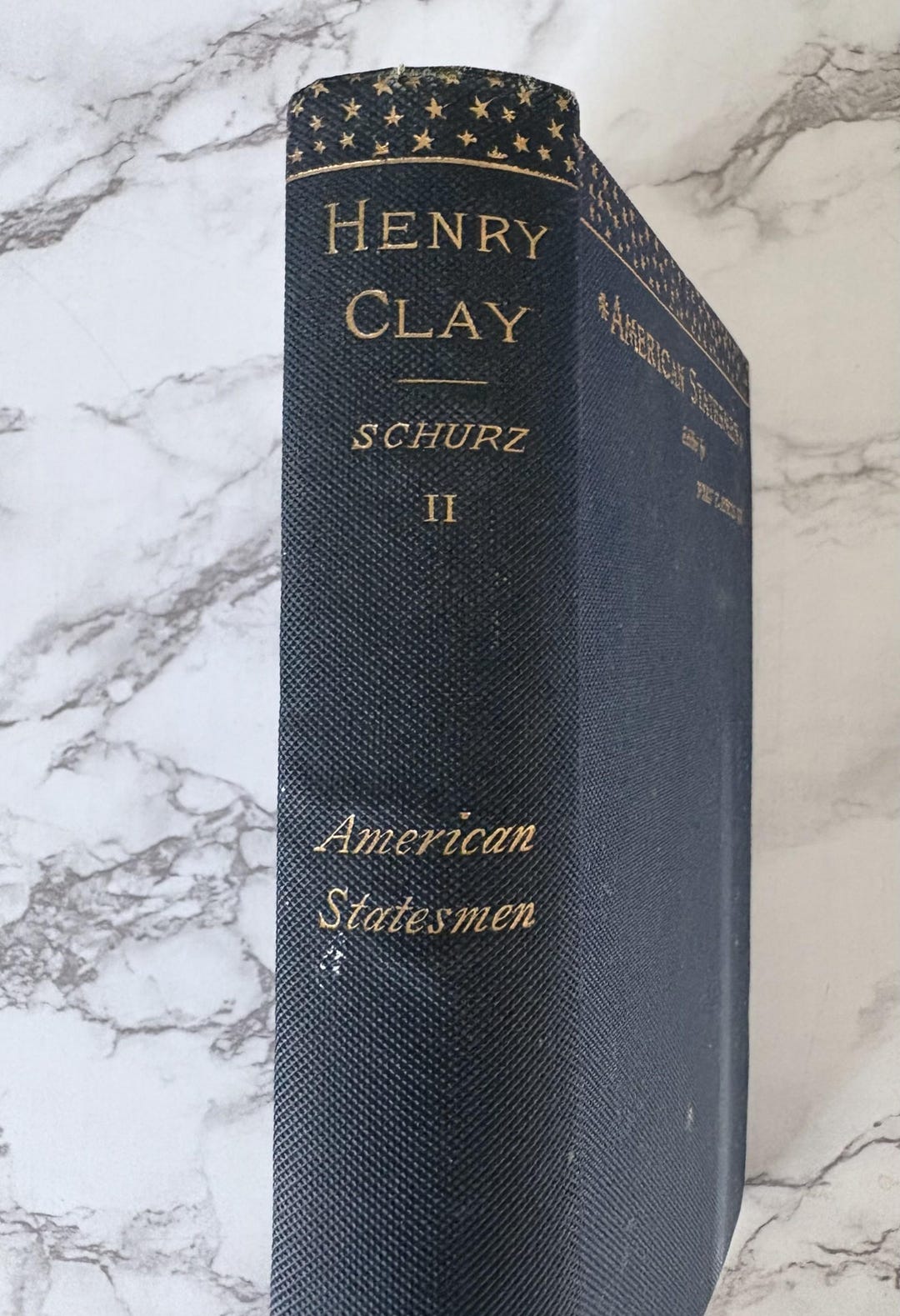 Vintage "henry Clay Vol Ii" Biography by Carl Schurz, 1887 American ...