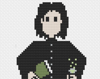 Severus Snape Pout Cross Stitch Pattern PDF - Etsy