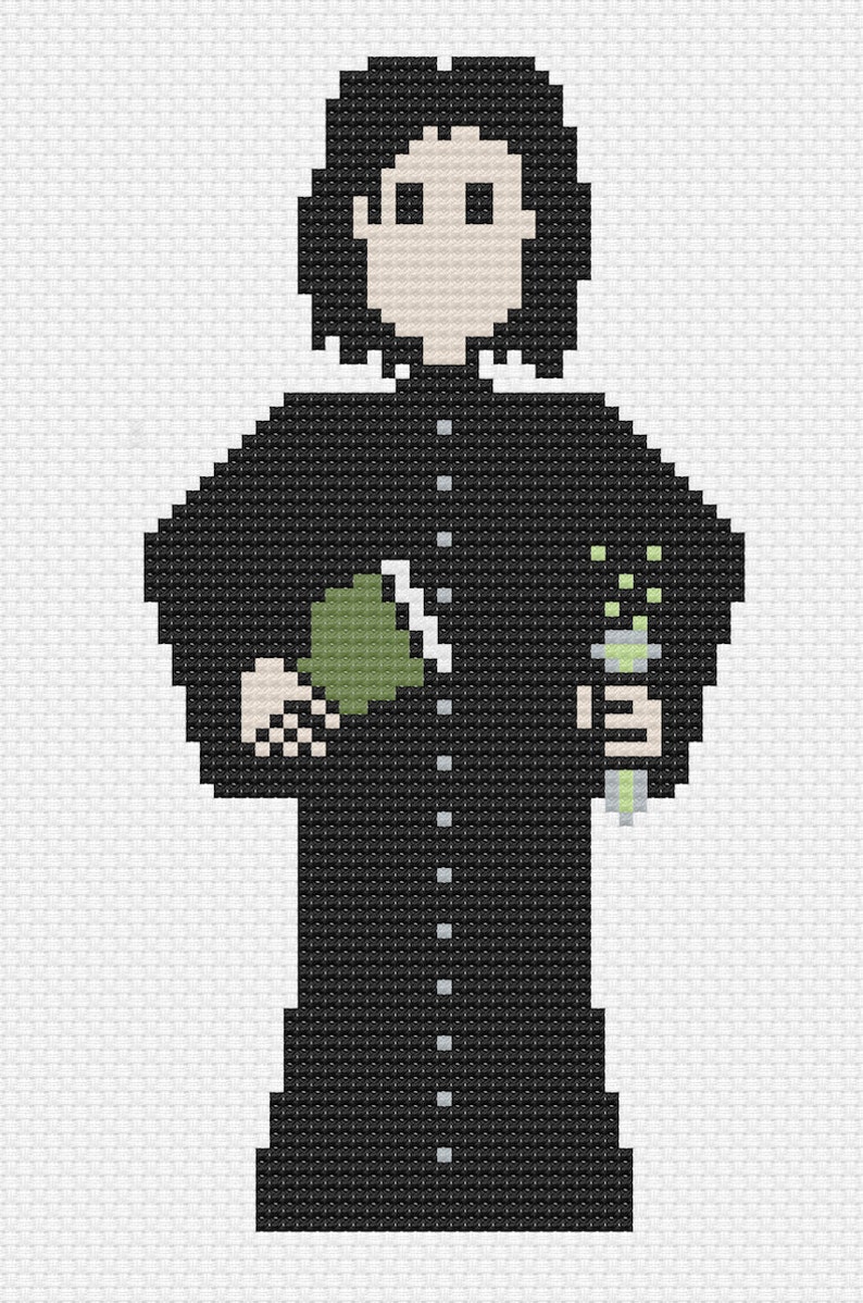 Severus Snape Cross Stitch Pattern - Etsy
