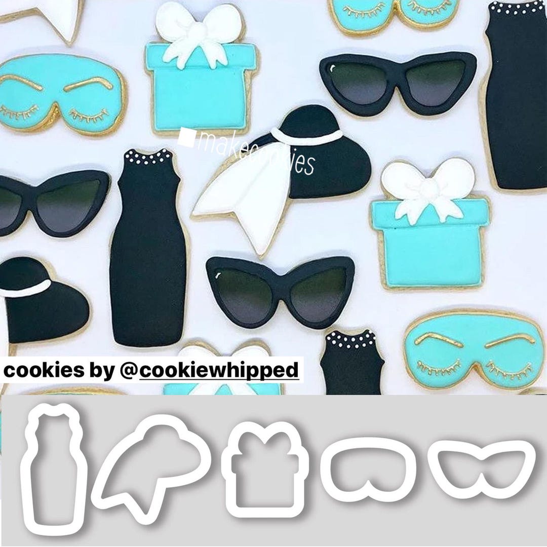 Audrey Cookie Cutter Set #1 - Etsy