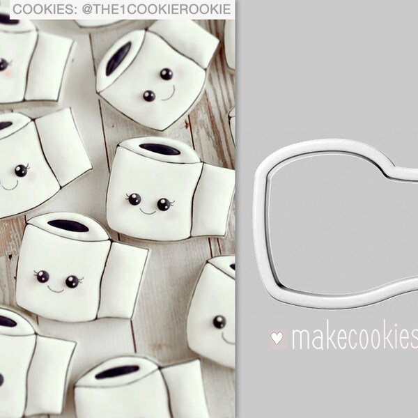 Toilet Paper Cookie Cutter - Etsy