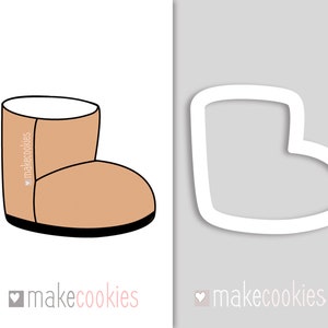 Winter Boot Cookie Cutter, Christmas Cookie Cutters, Boots Cookie ...