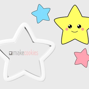 Star Cookie Cutter L Fondant Cutters L Baby Shower Cookie Cutters - Etsy