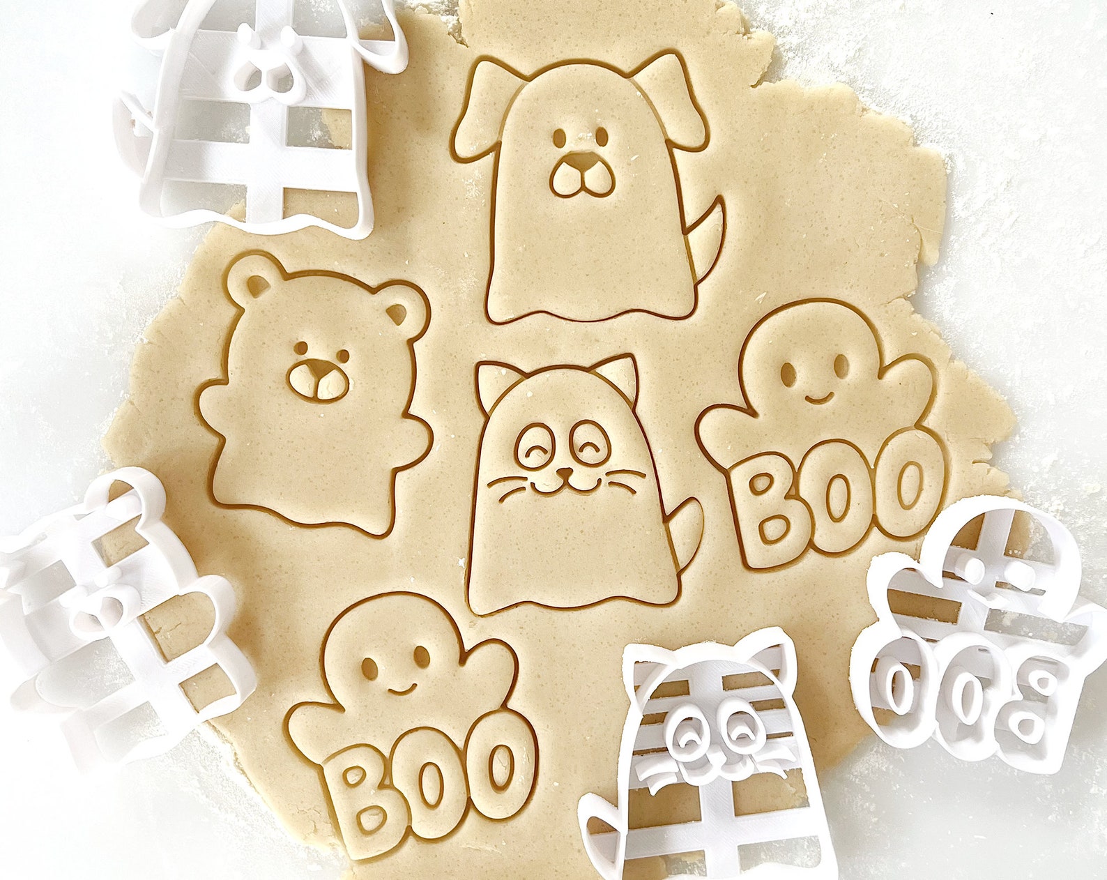 Bear Ghost Cookie Cutter, Halloween Cutters, Fondant Cutters - Etsy