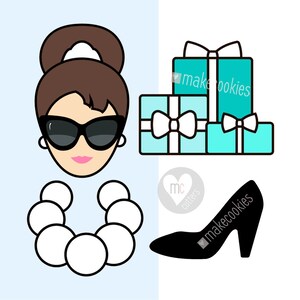 Audrey Cookie Cutter Set #2 - Etsy