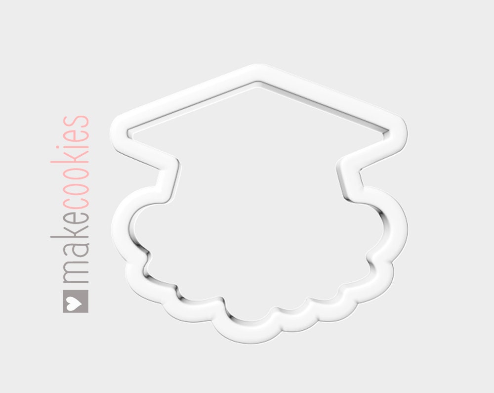 Floral Graduation Cap Cookie Cutter Graduation Cookie - Etsy