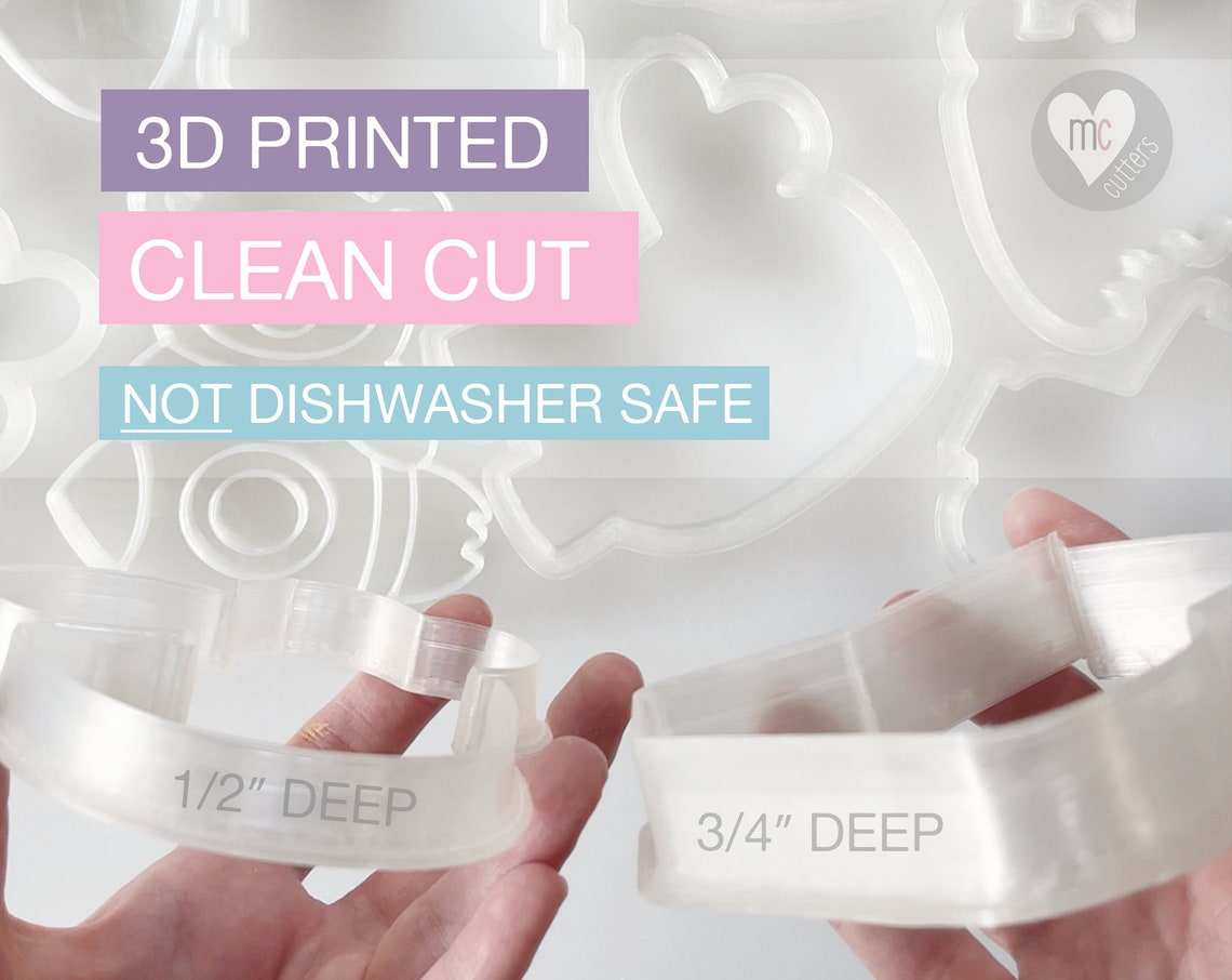 Sleep Mask Cookie Cutter | Fondant Cutter | 3D Prnted L Bridal Shower ...