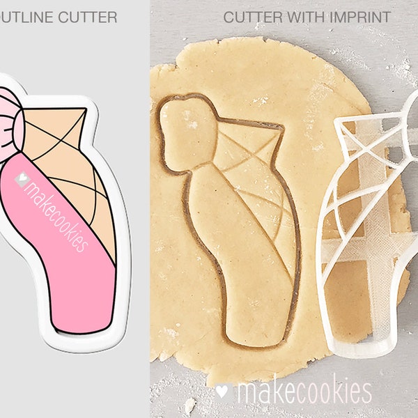 Ballet Shoe Cookies - Etsy