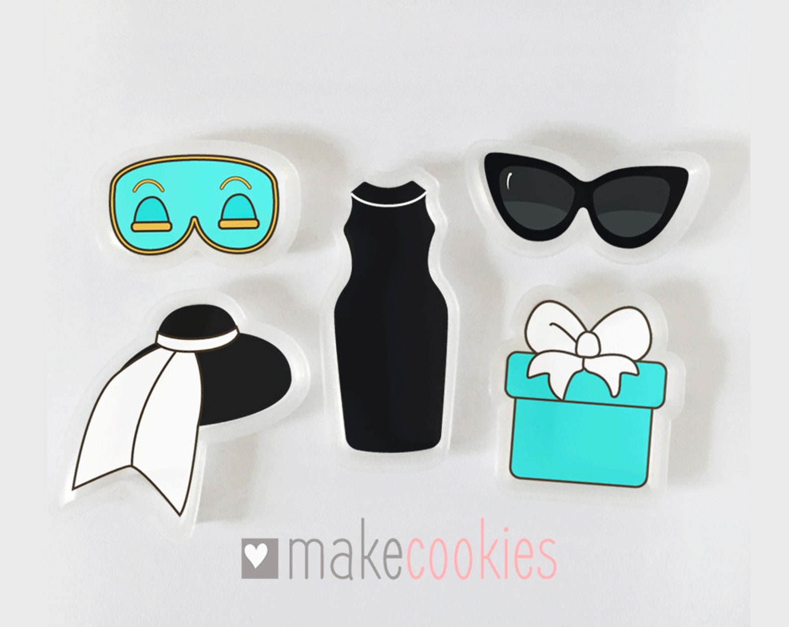 Audrey Cookie Cutter Set #1 - Etsy