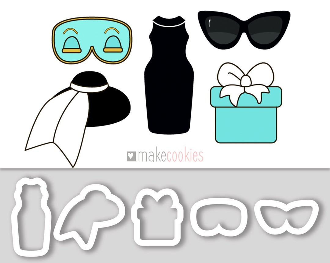 Audrey Cookie Cutter Set #1 - Etsy