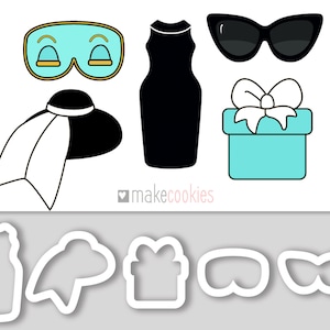 Audrey Cookie Cutter Set 1 - Etsy