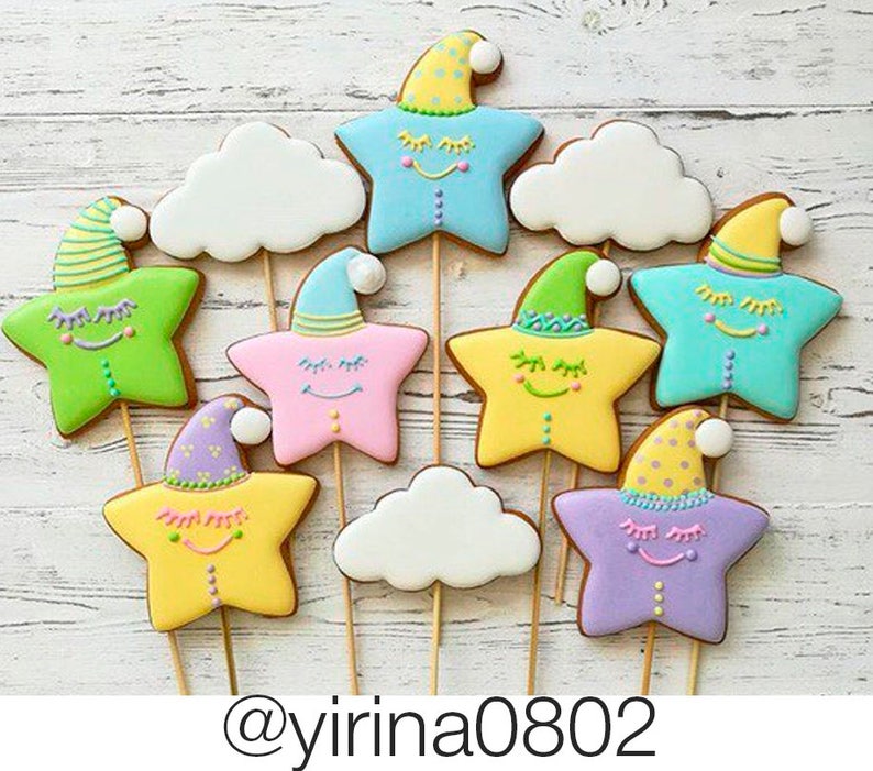 Little Star Cookie Cutter 2 Baby Shower Cookie Cutters - Etsy