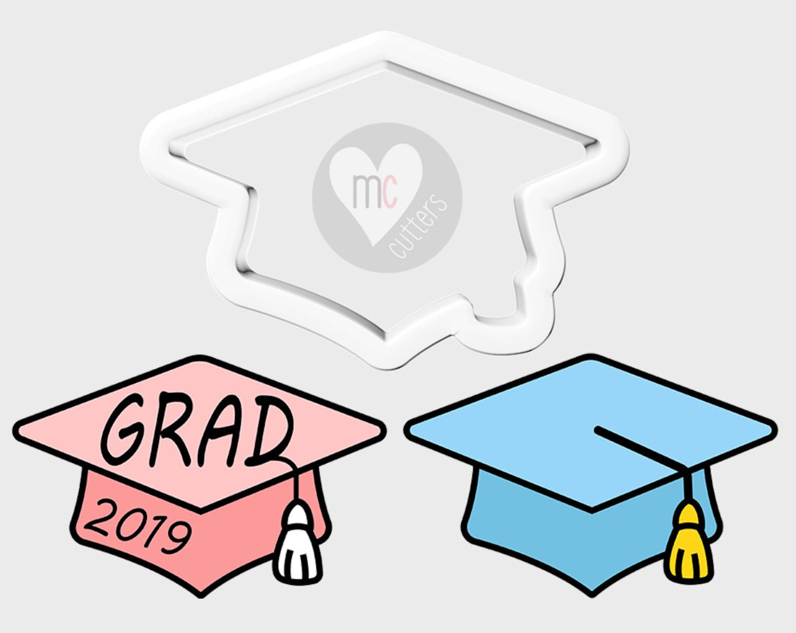 Graduation Cap Cookie Cutter Class Of Graduation Cookie | Etsy