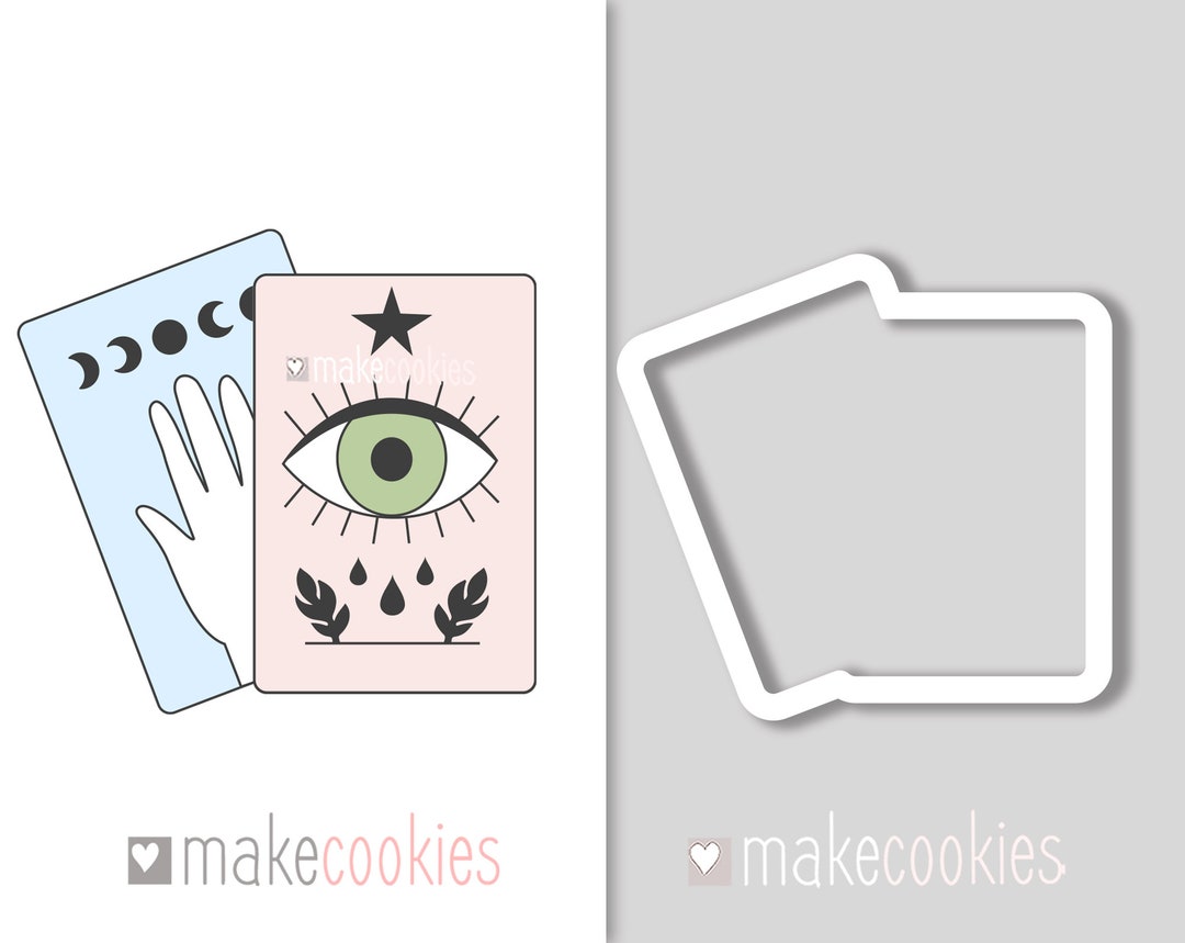 Tarot Cards Cookie Cutter - Etsy