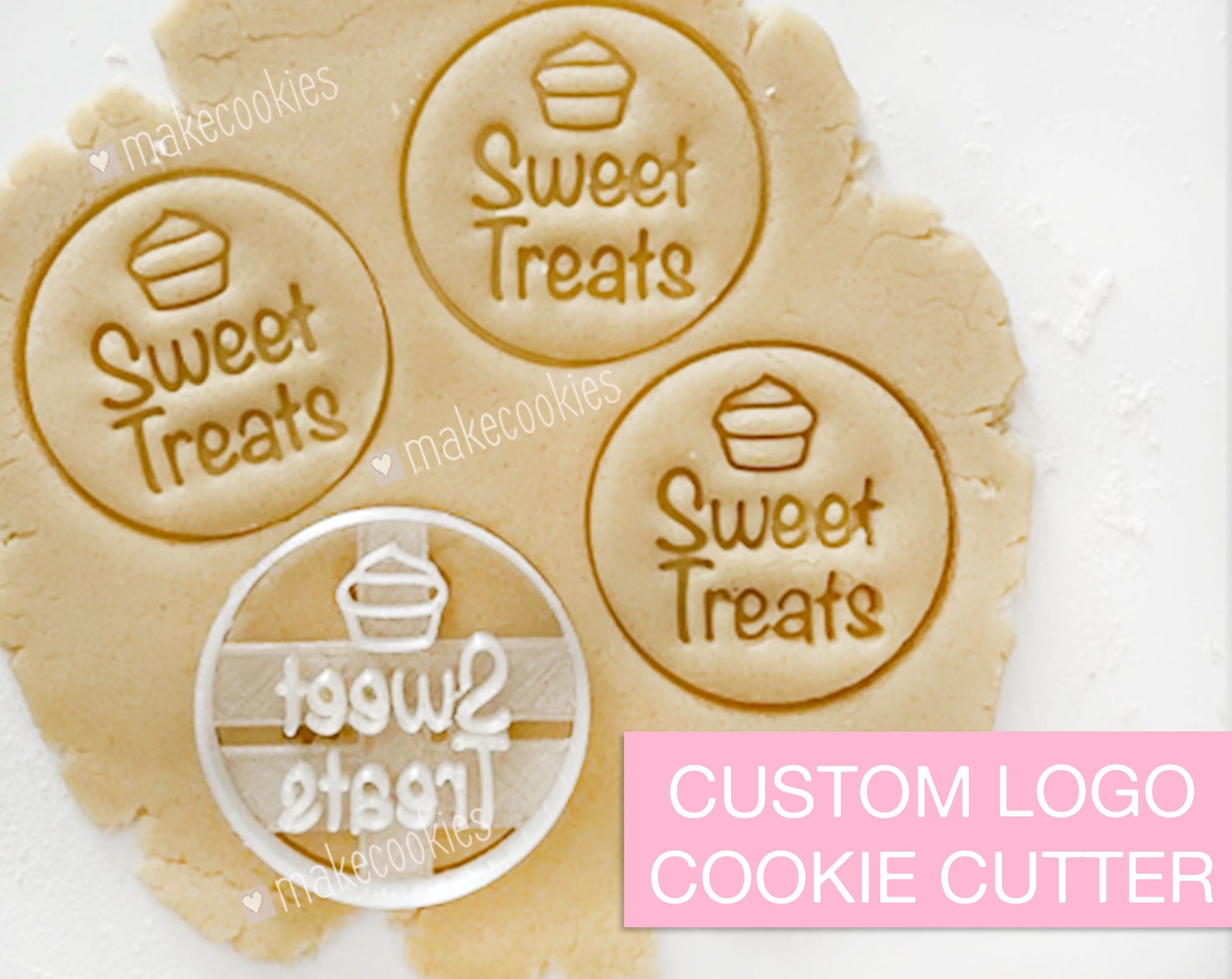 Custom Logo Cookie Cutter on Your Design or Photo. - Etsy