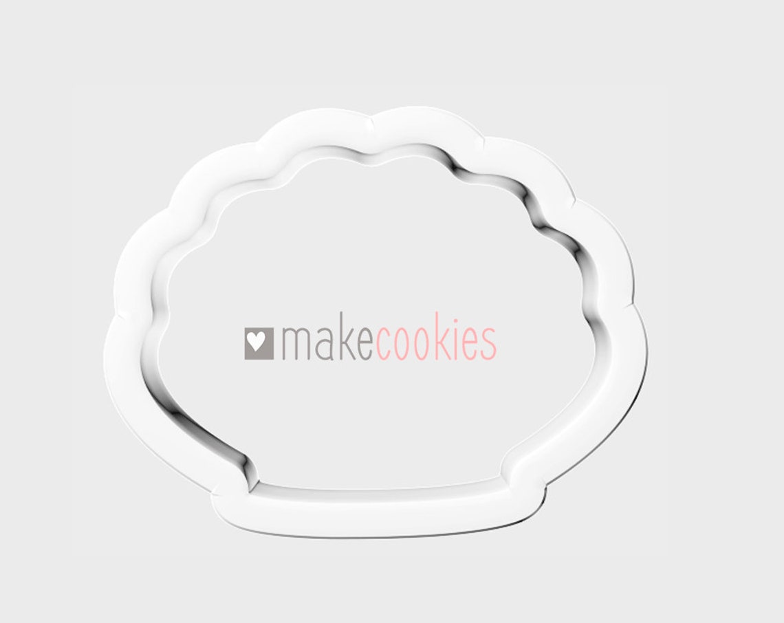 Seashell Cookie Cutter Fondant Cutters Polymer Clay Cutters - Etsy